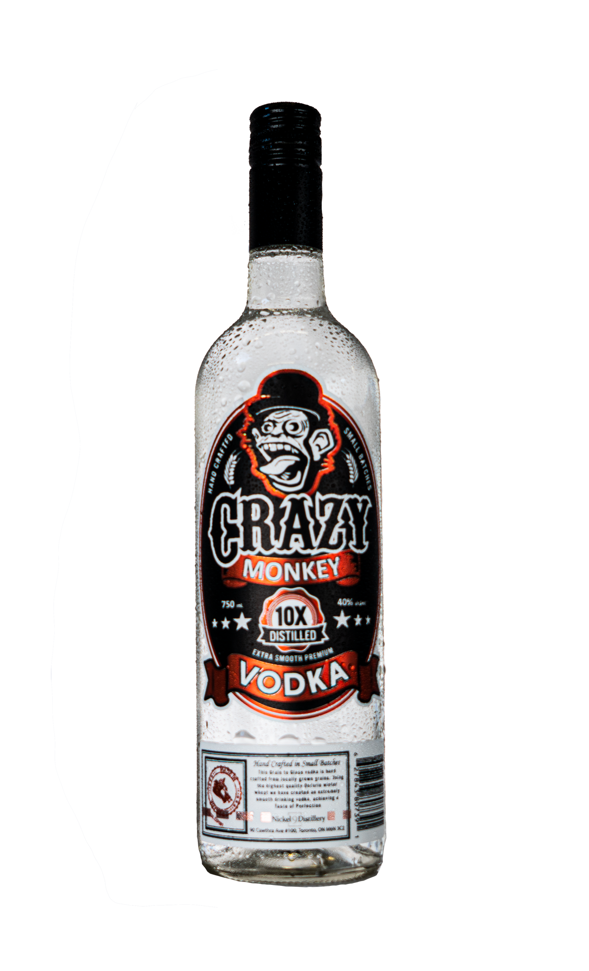 Crazy Monkey Vodka – Nickel 9 Distillery