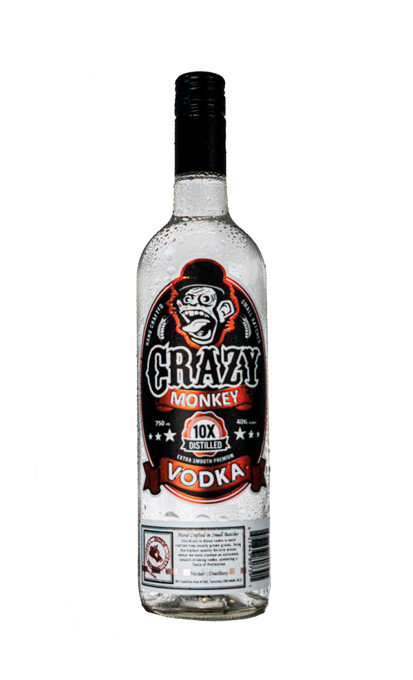 Crazy Monkey Vodka – Nickel 9 Distillery